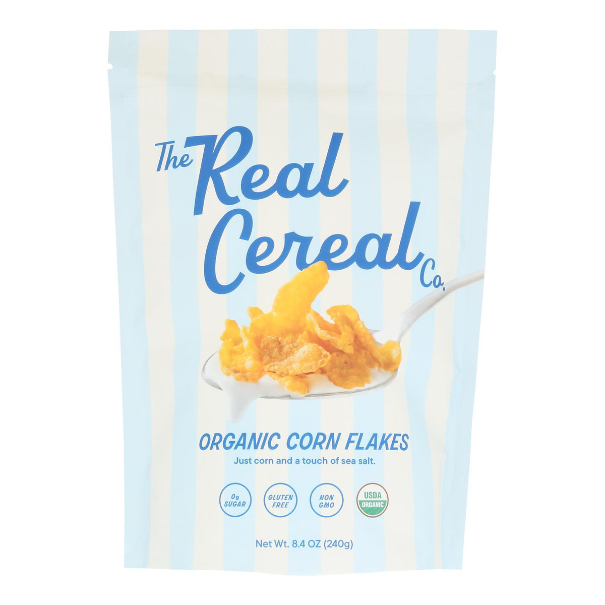 The Real Cereal Co. Corn Flakes Cereal, 6 x 8.4 oz | Crispy & Delicious ...