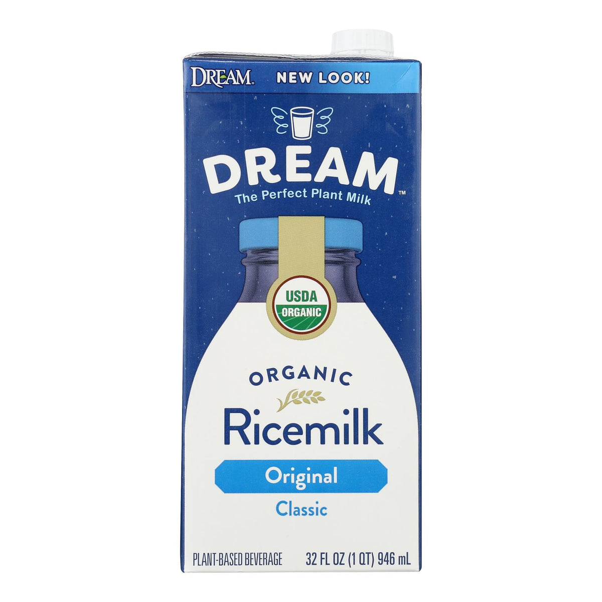 Sunrich Naturals Rice Dream Original: 6-32oz Cartons | Dairy-Free Rice ...