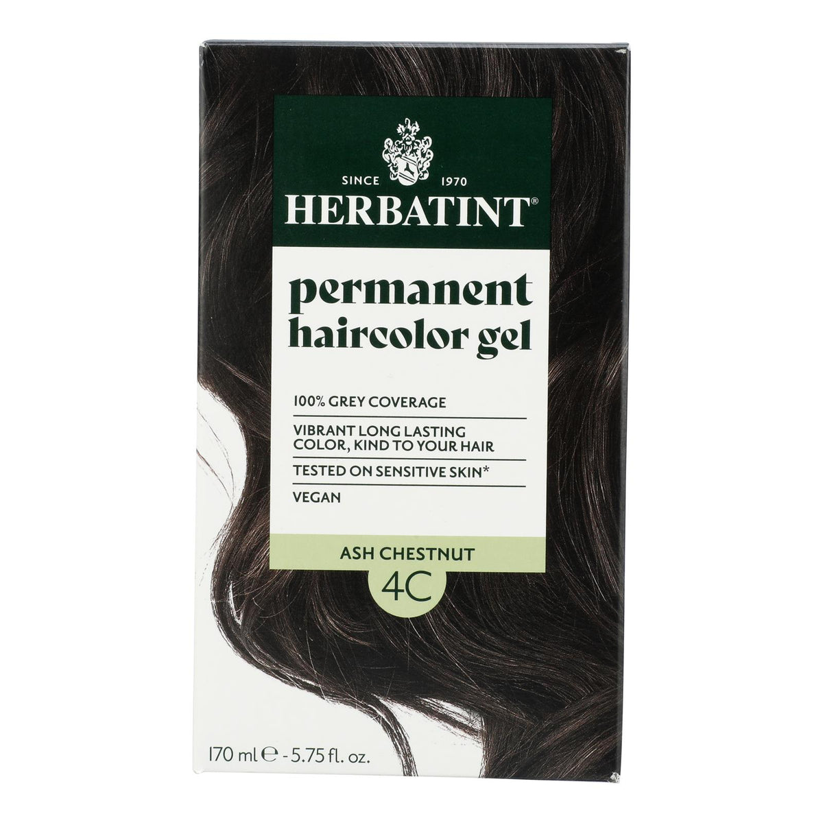 Herbatint Ash Chestnut Hair Color: Natural Permanent Dye - Up to 5.75 ...