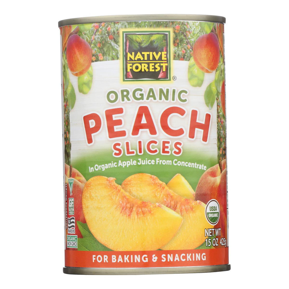 Native Forest Organic Sliced Peaches Unsweetened 12 pack | Healthy ...