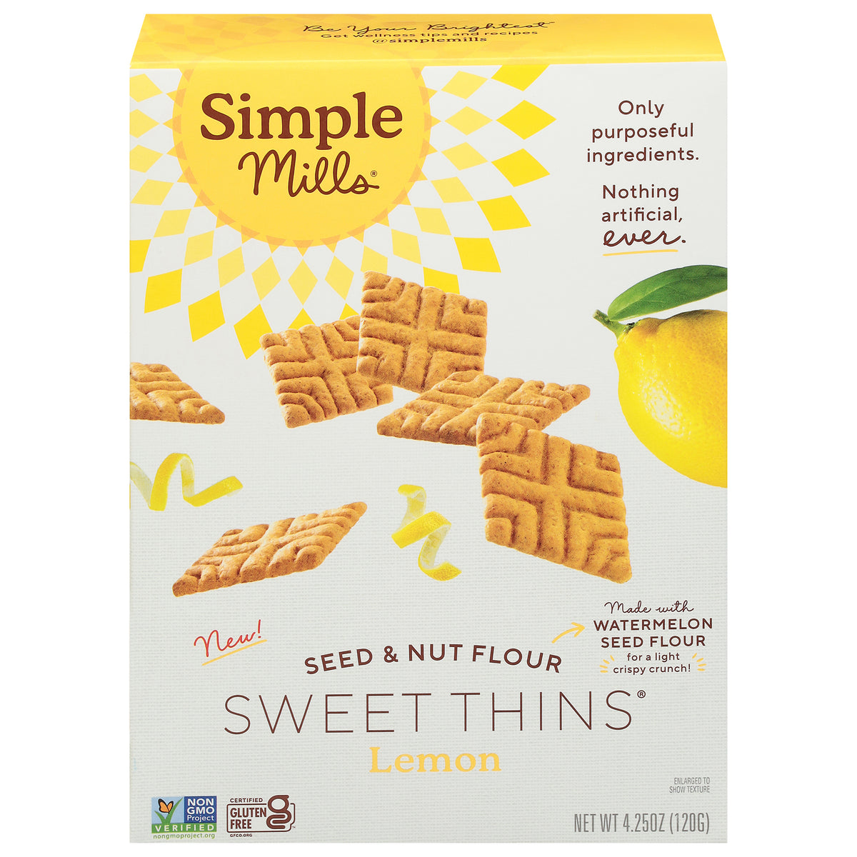 Simple Mills Lemon Cookies: Gluten-Free Sweet Thins 6-Pack | Shop Now – Cozy Farm