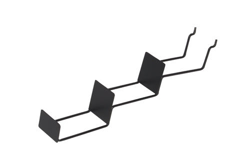 Cane Rack for Retail Displays - Black, Holds 9 Canes - Slat Wall & Peg ...