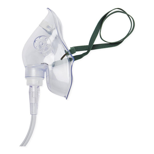 Pediatric Oxygen Mask with 7' Tubing - Medium Concentration - Soft Vin ...