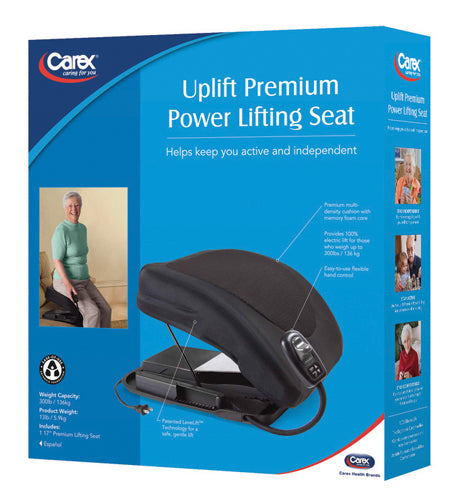 Uplift Premium Power Lifting Seat - Stand Assist with Memory Foam Cush ...