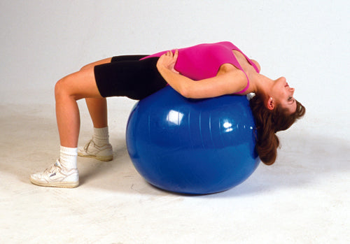 Heavy Duty 30cm Exercise Ball - 12 Inch Inflatable PT Ball, 600 lb Cap ...