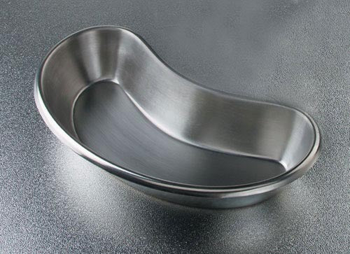 Stainless Steel Emesis Basin, Kidney Shaped - 10 Inch Medical Vomit Ba ...