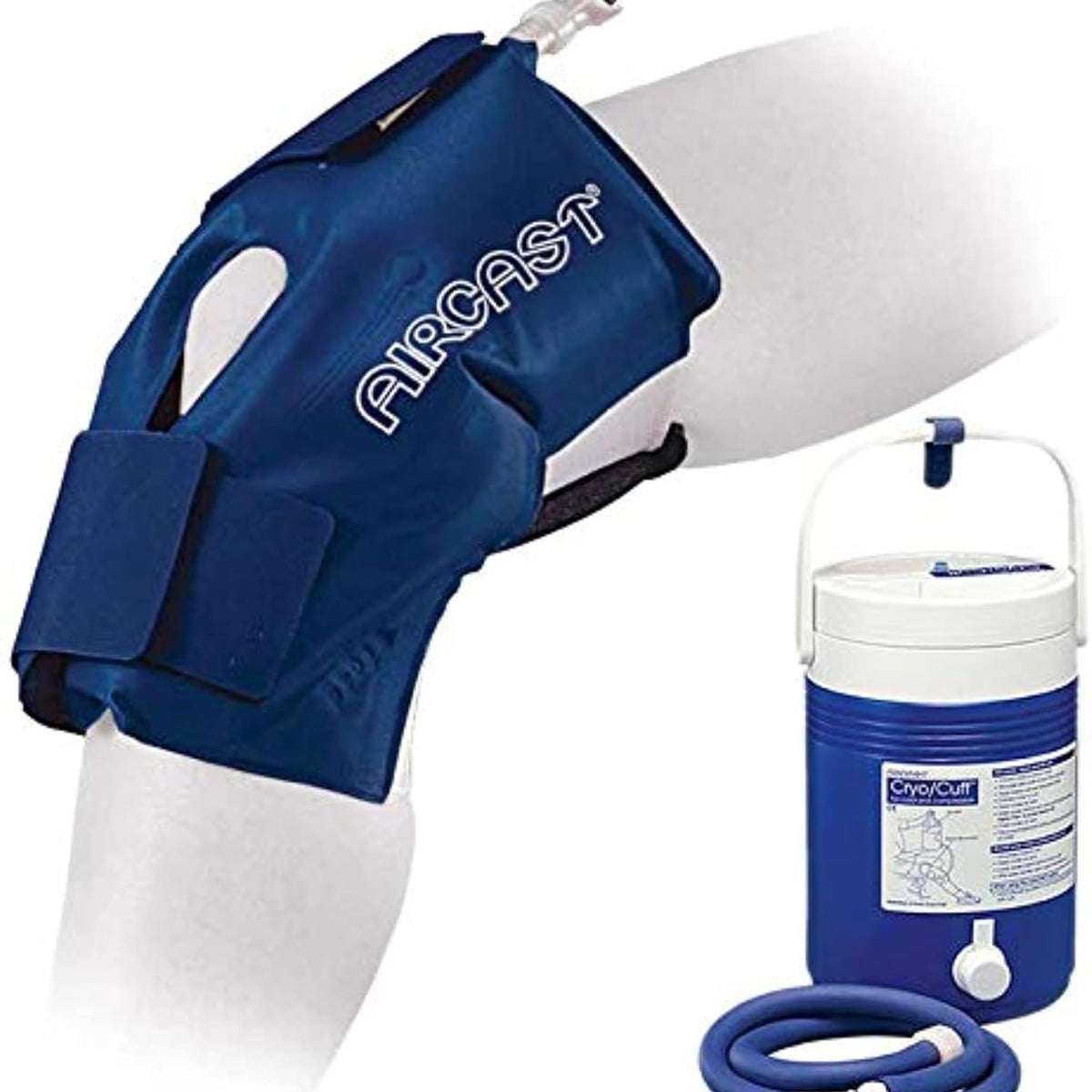 Aircast Cryo/Cuff System - Medium Knee with Cooler - Cold Therapy for ...