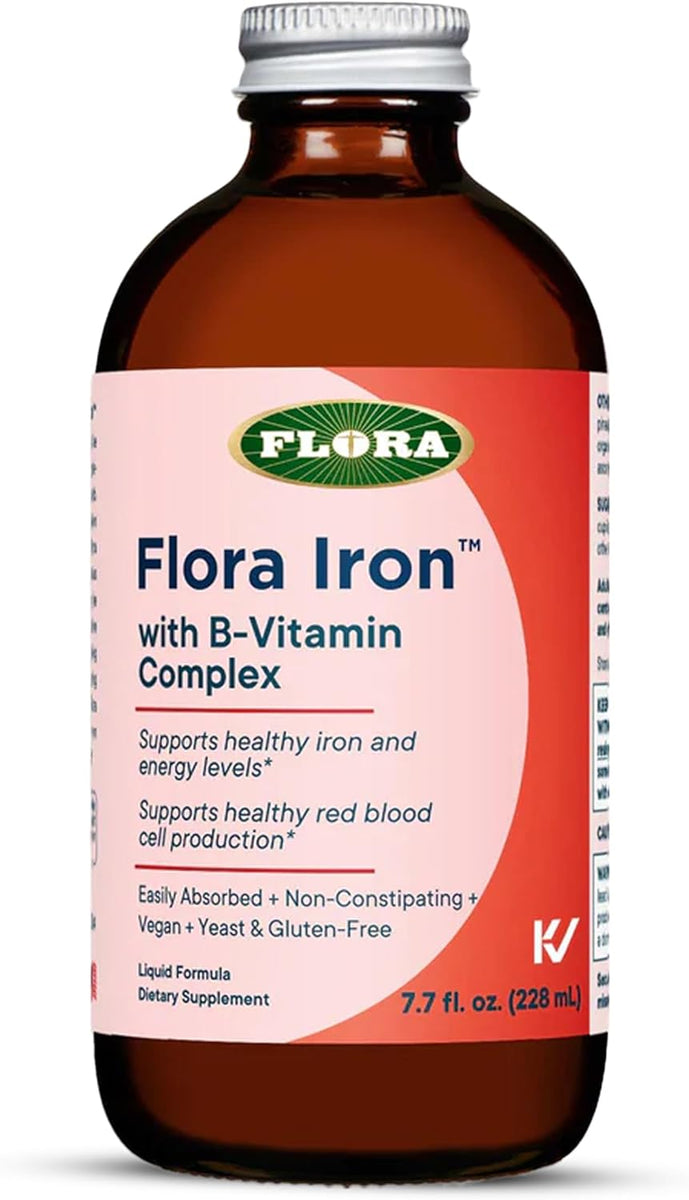 Flora | Liquid Iron Herbal Supplement | Natural Iron Booster for Energy ...