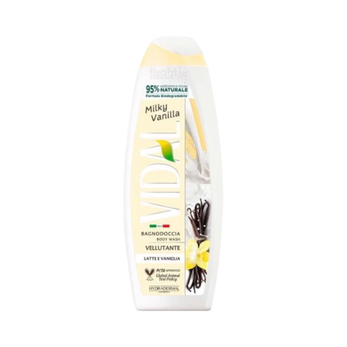 Vidal Body wash Milk Vanilla velvety shower gel 500 ml – Cozy Farm