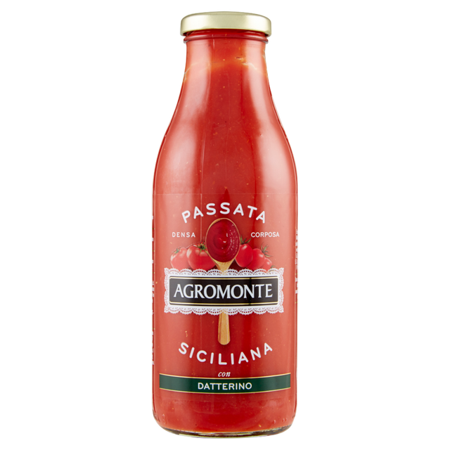 Tomatoes purée, Agromonte passata of tomatoes and datterino tomatoes 5 ...