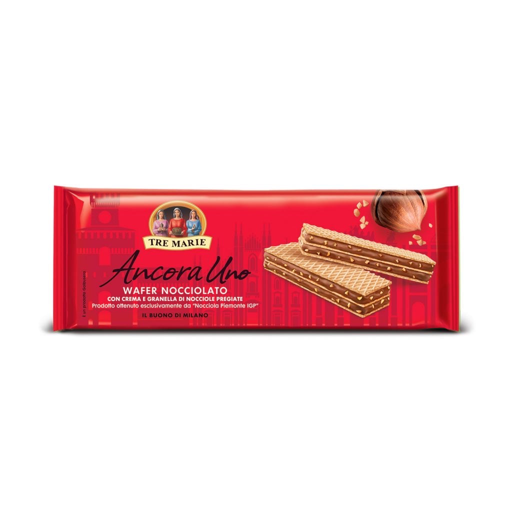 Wafer Tre Marie Ancora Uno Nocciolato, hazelnuts 140g – Cozy Farm
