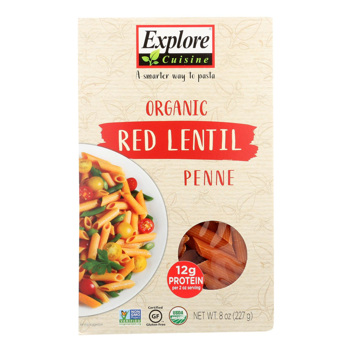 Explore Cuisine Organic Red Lentil Penne, Pack of 6, 8 Oz. – Cozy Farm