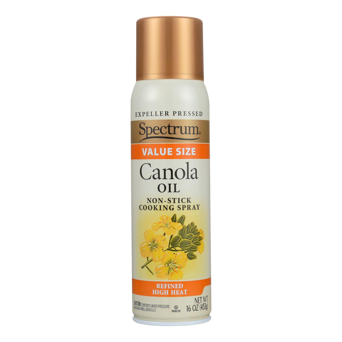 Spectrum Naturals High Heat Canola Spray Oil (6-Pack, 16 Fl Oz Each ...