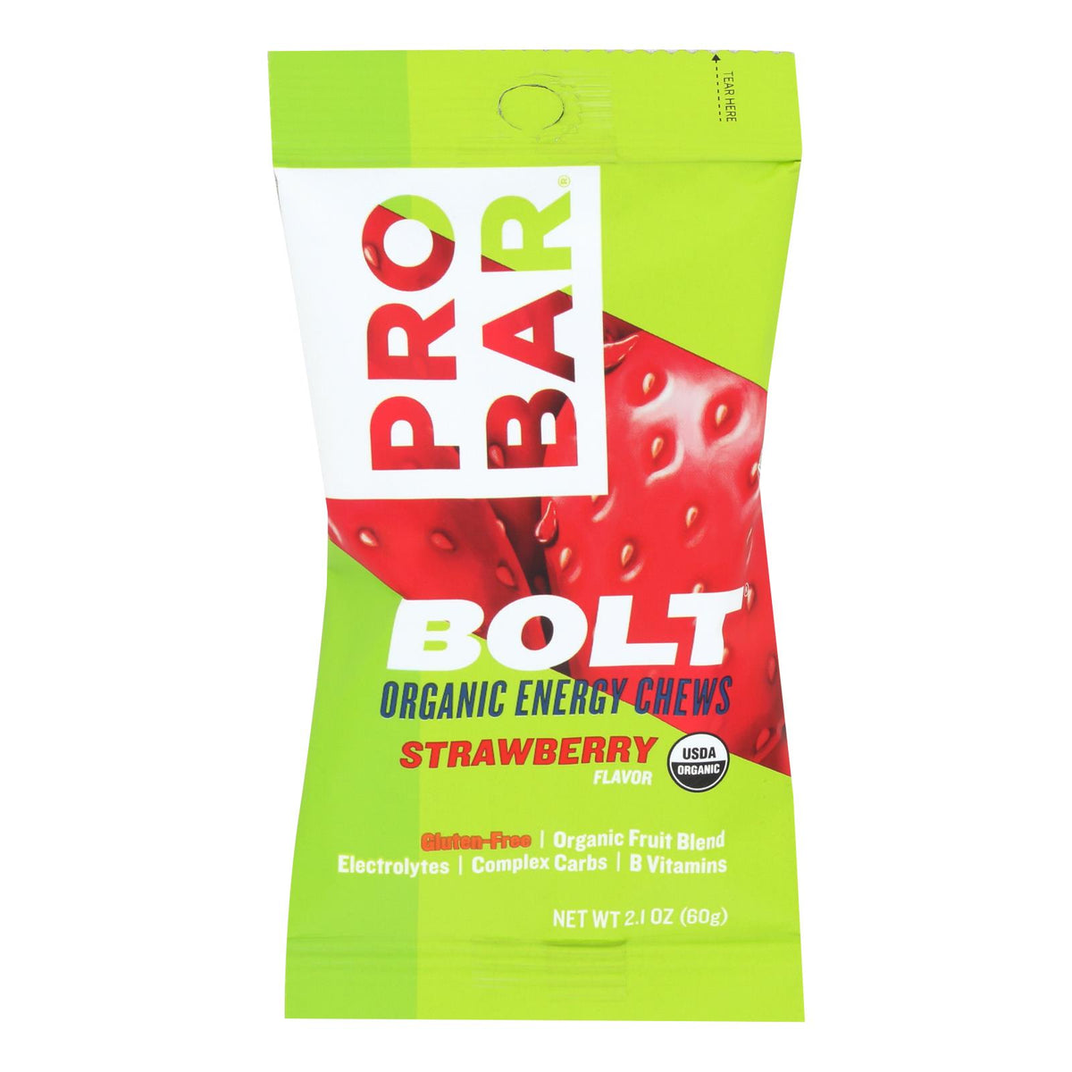 Think ProBar Bolt Strawberry Chews: 12-Pack Energy Fuel – Cozy Farm