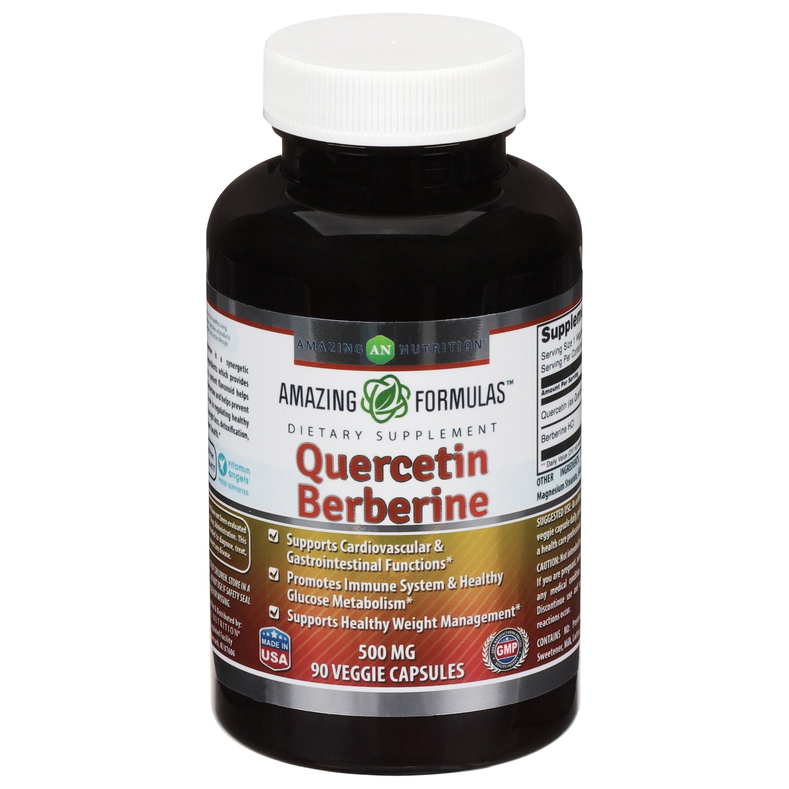 Amazing Formulas Quercetin with Berbine Supplement - 90 Count